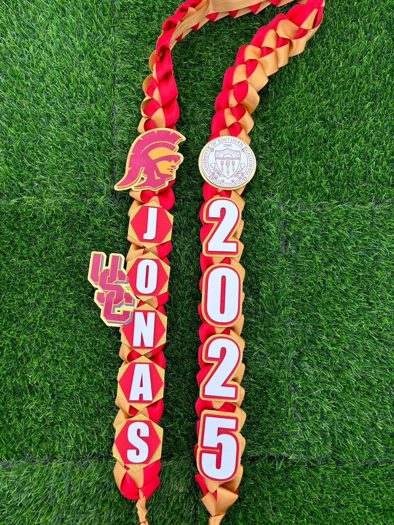 College /university Graduate Leis/ Class of 2025/ Graduation Gift ...