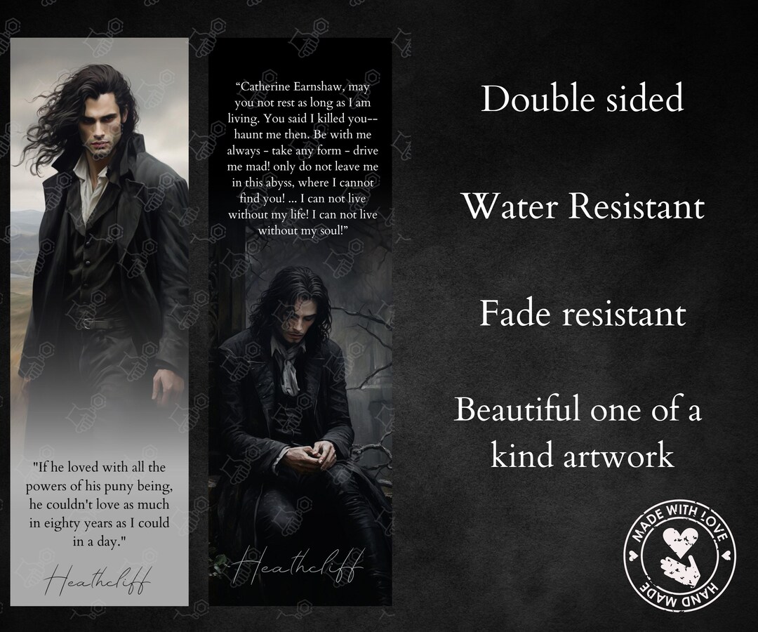 Wuthering Heights Original Artwork Bookmark | Beautiful Painting ...