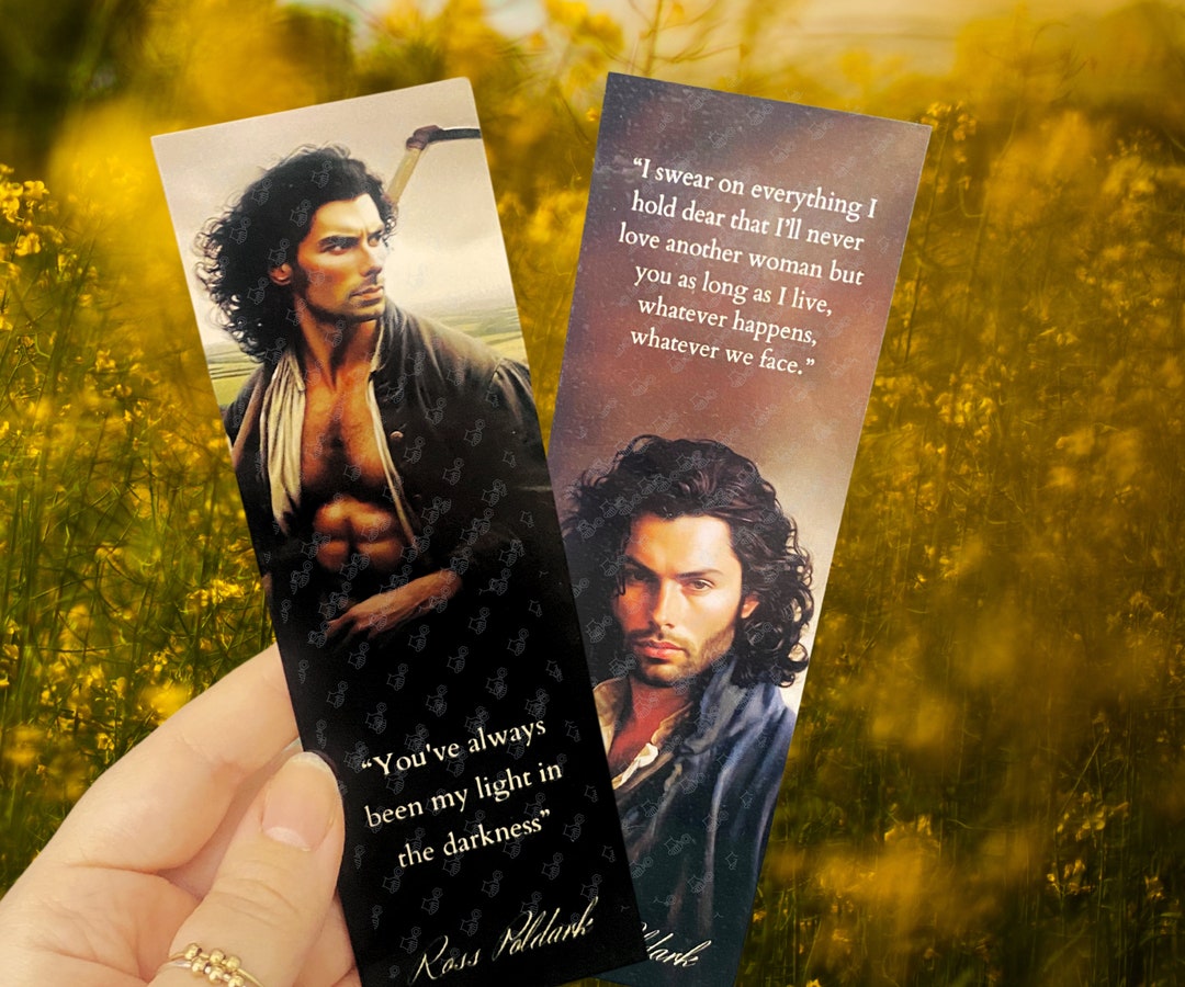Ross Poldark Original Artwork Bookmark | Beautiful Painting Poldark ...