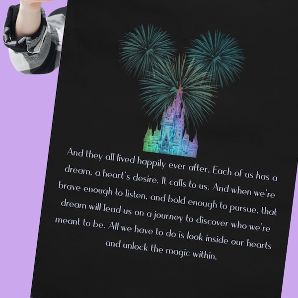 Disneys Happily Ever After Poster - Etsy