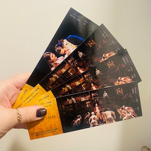 Physical HAMILTON OOPSIES Ticket| HAMILTON Musical Keepsake | Double ...