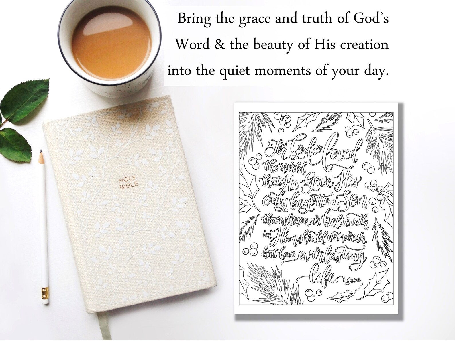 Christian Christmas Coloring Sheets Printable Joy to the World Coloring ...