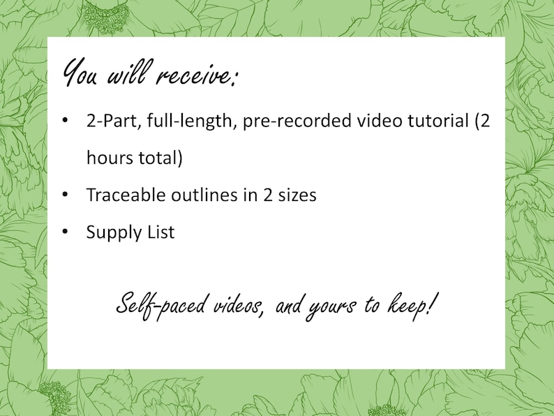 Rose Watercolor Video Lesson – Step-by-step Video Instruction Self ...