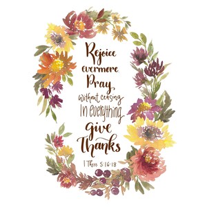 Give Thanks to the Lord Printable, Thanksgiving Bible Verse Set of 4 ...