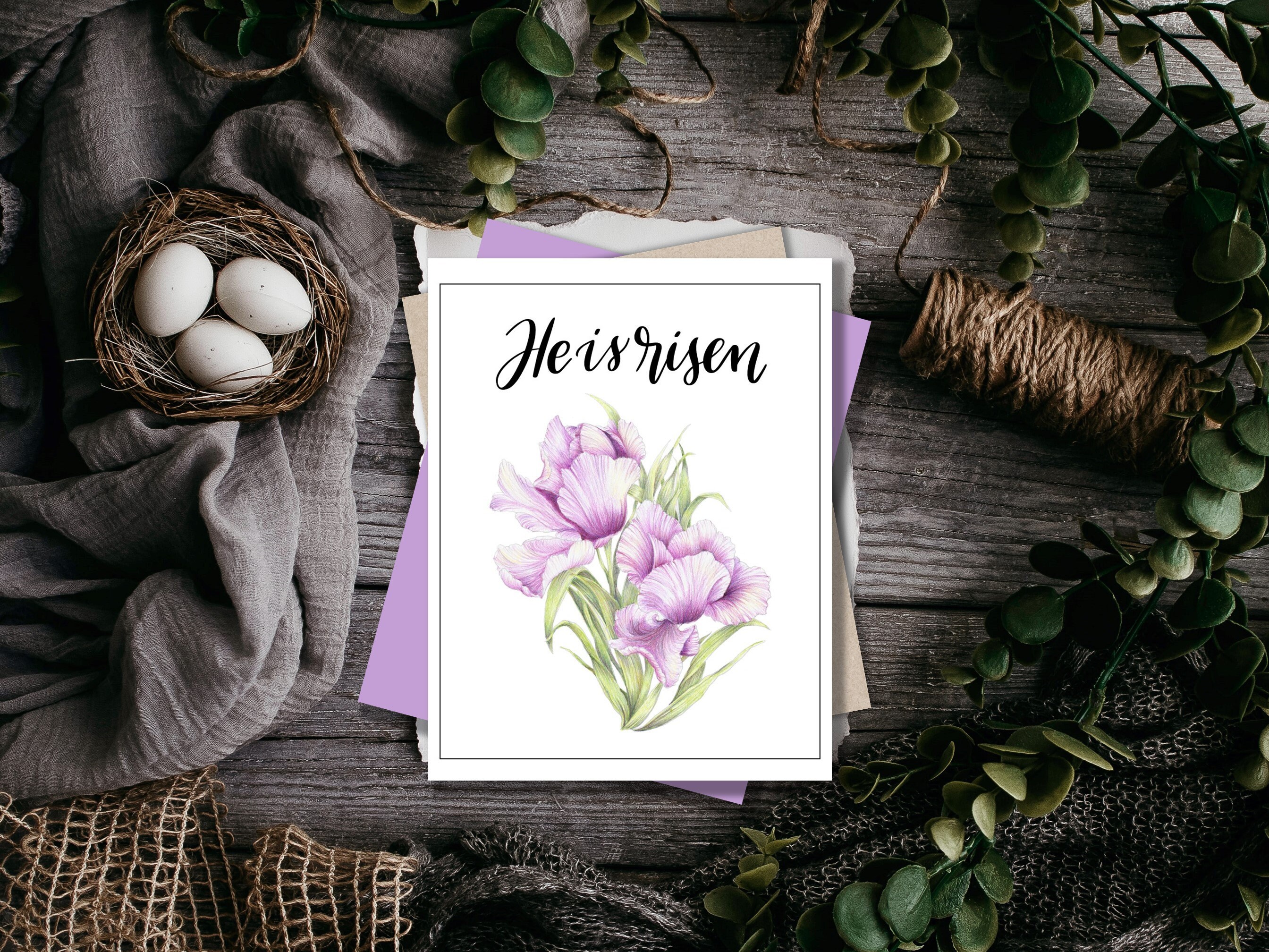 Christian Easter Coloring Page With Easter Bible Verse to Color Easy ...