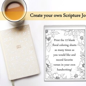 Printable Bible Verse Coloring Set, Scripture Coloring Page Bundle for ...