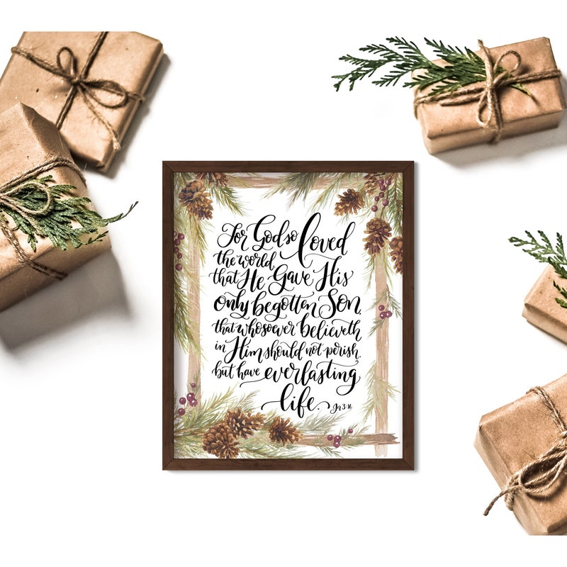 Christmas Scripture - Etsy