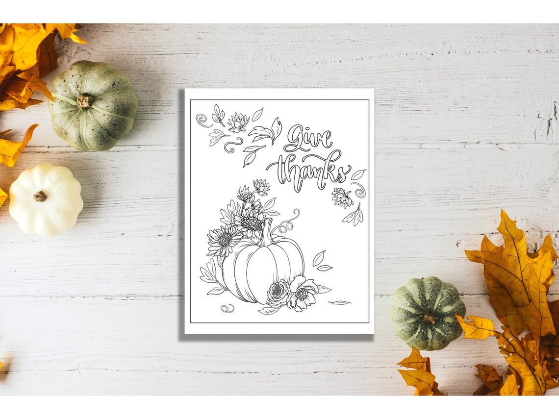 Christian Fall Coloring Sheets Printable Gratitude Coloring Pages ...