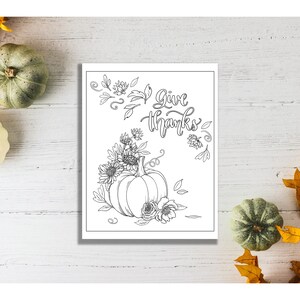 Christian Fall Coloring Sheets Printable Gratitude Coloring Pages ...