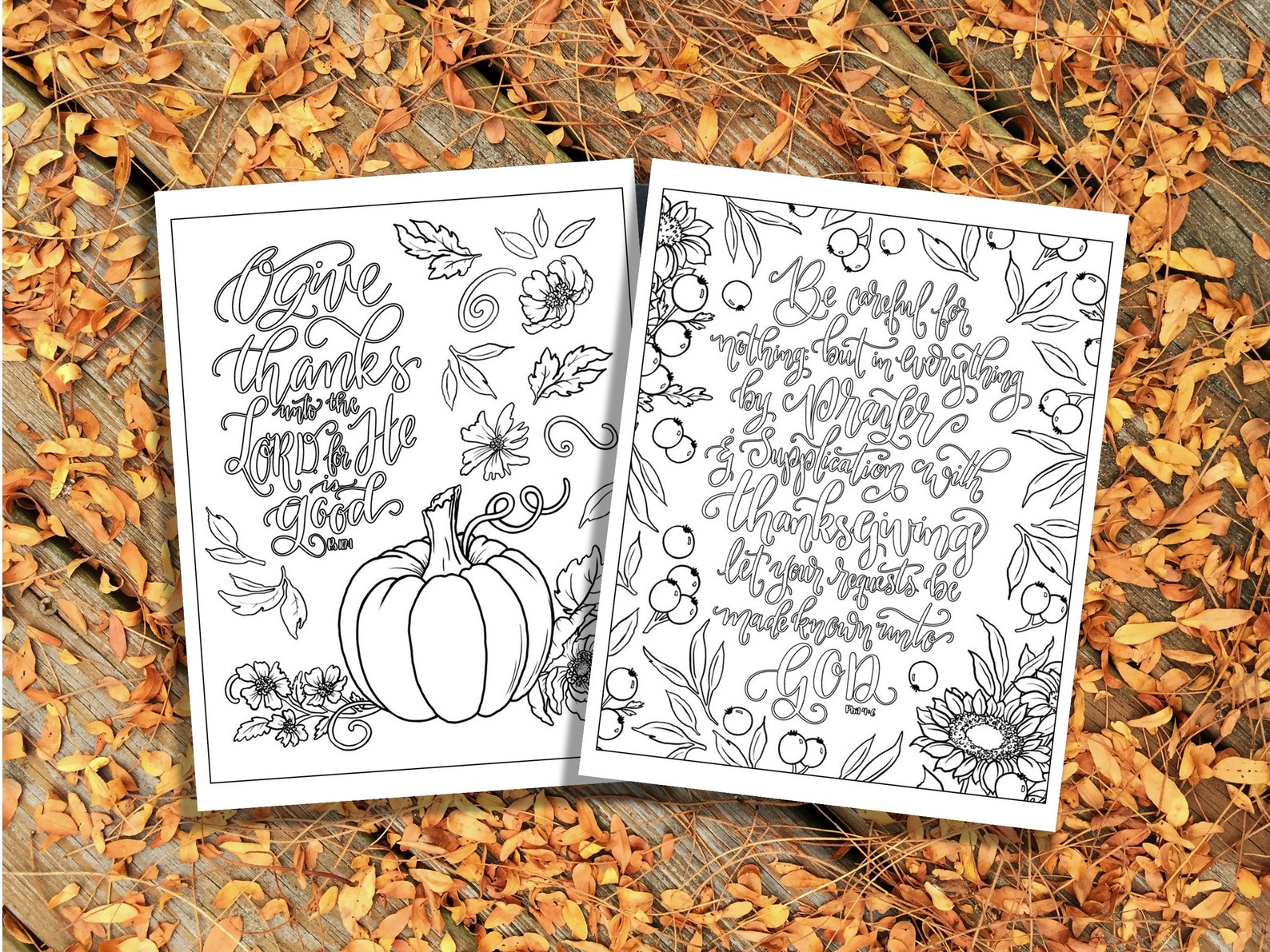 Christian Fall Coloring Sheets Printable Gratitude Coloring Pages ...