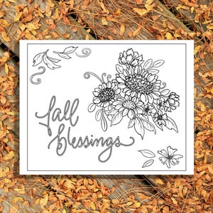 Fall Bible Verse Coloring Page, Christian Adult Coloring Sheets Color ...