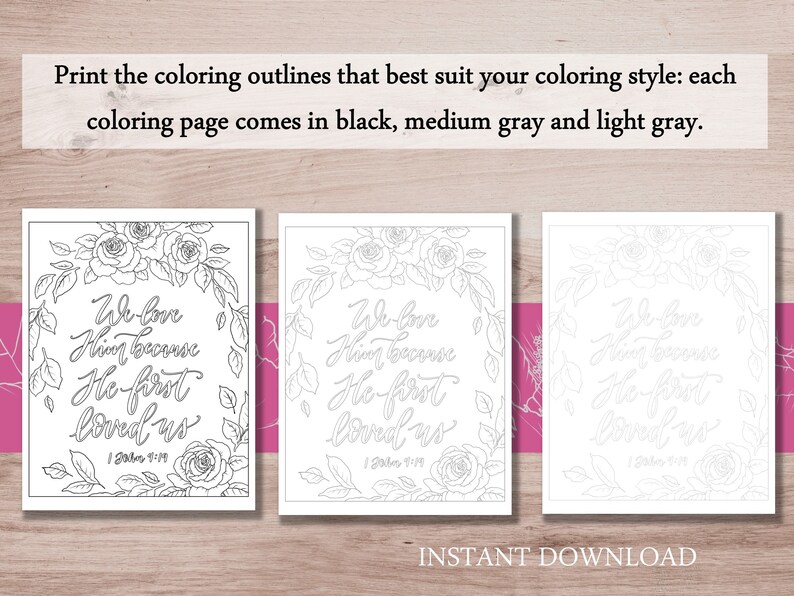 Bible Verse Coloring Pages for Christian Women’s Ministry Scripture to ...
