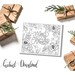 Christian Coloring Pages for Christmas, Holiday Adult Coloring Sheets ...
