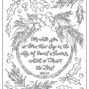 Christian Christmas Coloring Sheets Printable Joy to the World Coloring ...