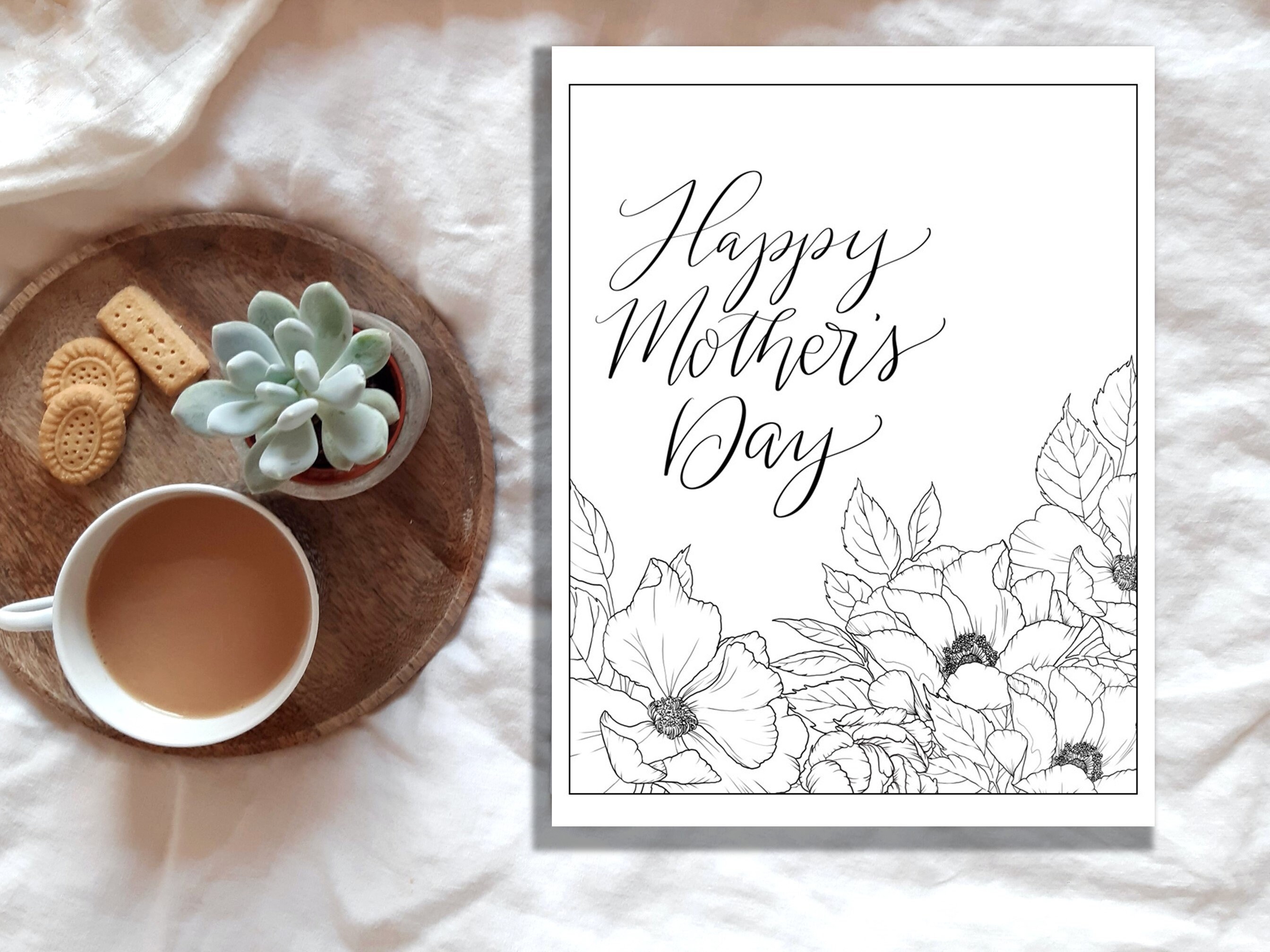 Christian Mother's Day Coloring Pages, Bible Verse Coloring Gift for ...