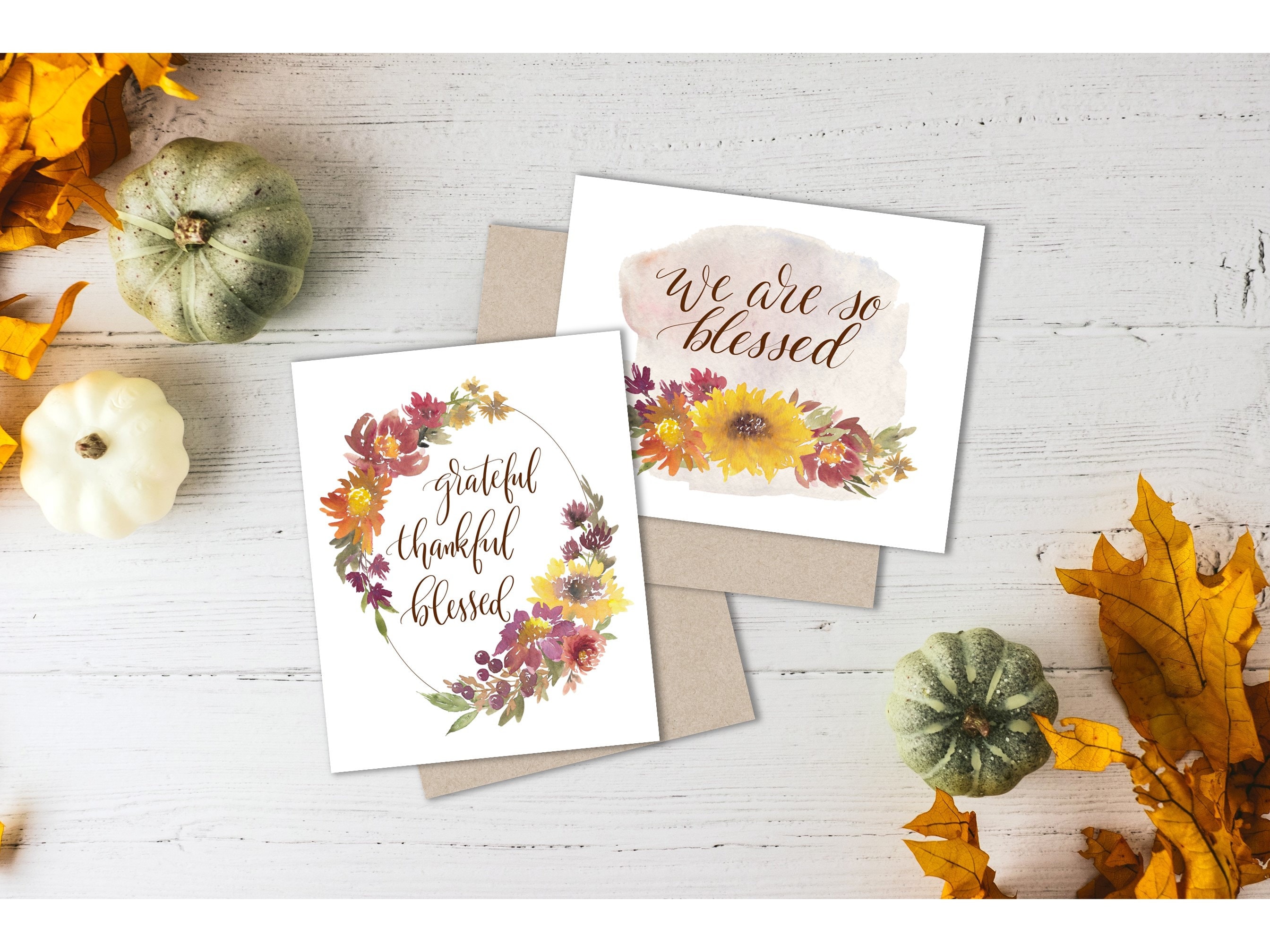 Christian Thanksgiving Card Printable, Autumn Scripture Greeting Card ...