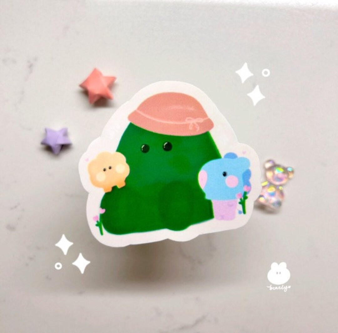 Cute Soopy Sticker With Mang and Shooky | BTS Inspired Kawaii Sticker ...