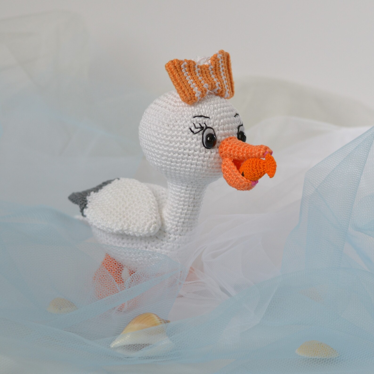 Pelican Crochet Pattern Amigurumi Pelican Pattern Pelican | Etsy