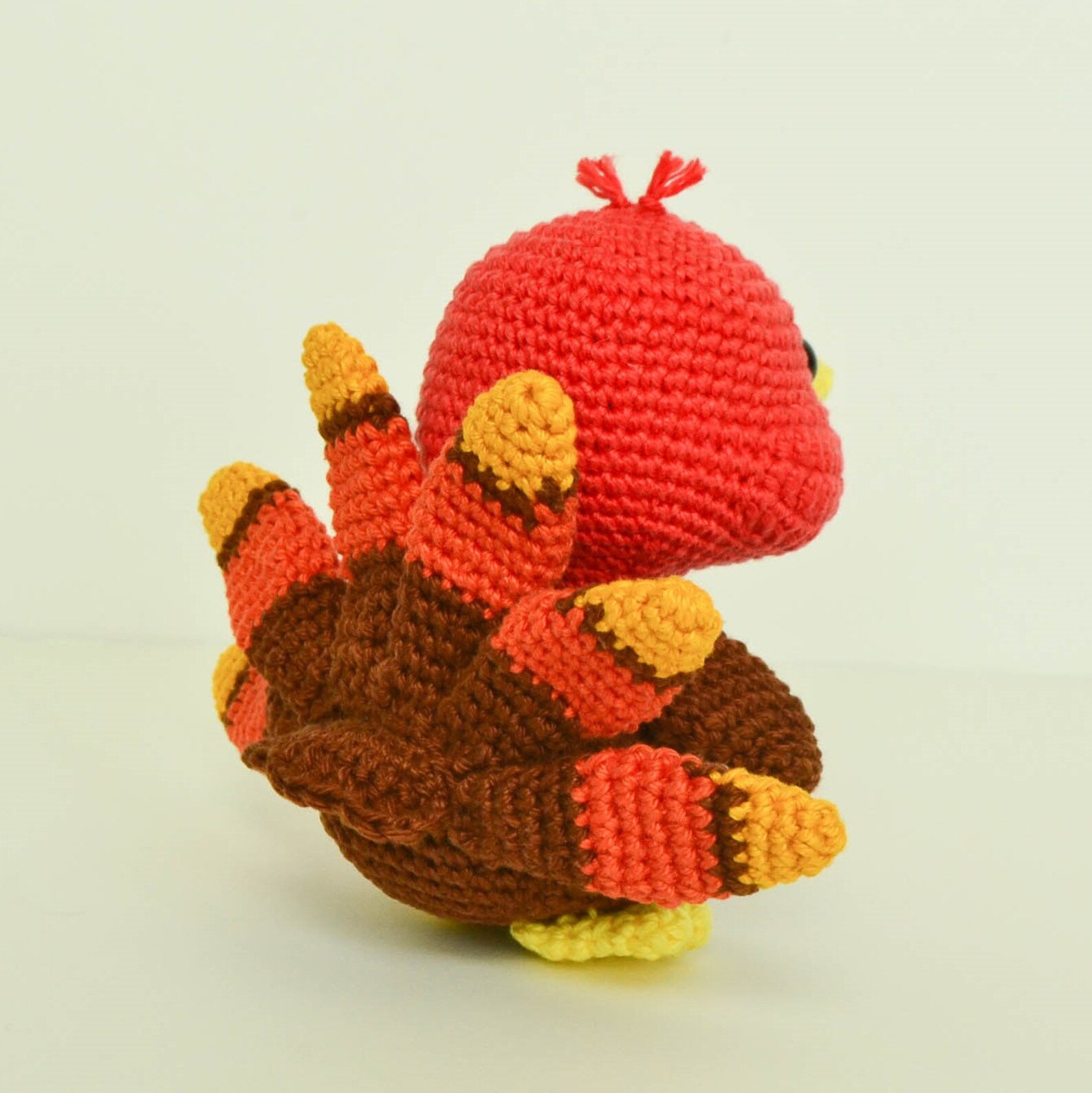 Don the Turkey Crochet Pattern Amigurumi Turkey Toy Turkey - Etsy