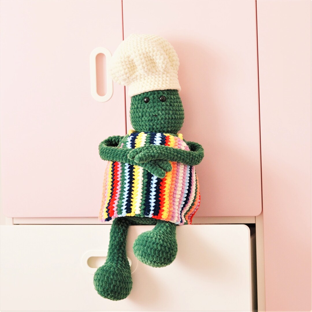 The Tiny Chef Amigurumi Plush Toy PRE-ORDER non-official Toy - Etsy