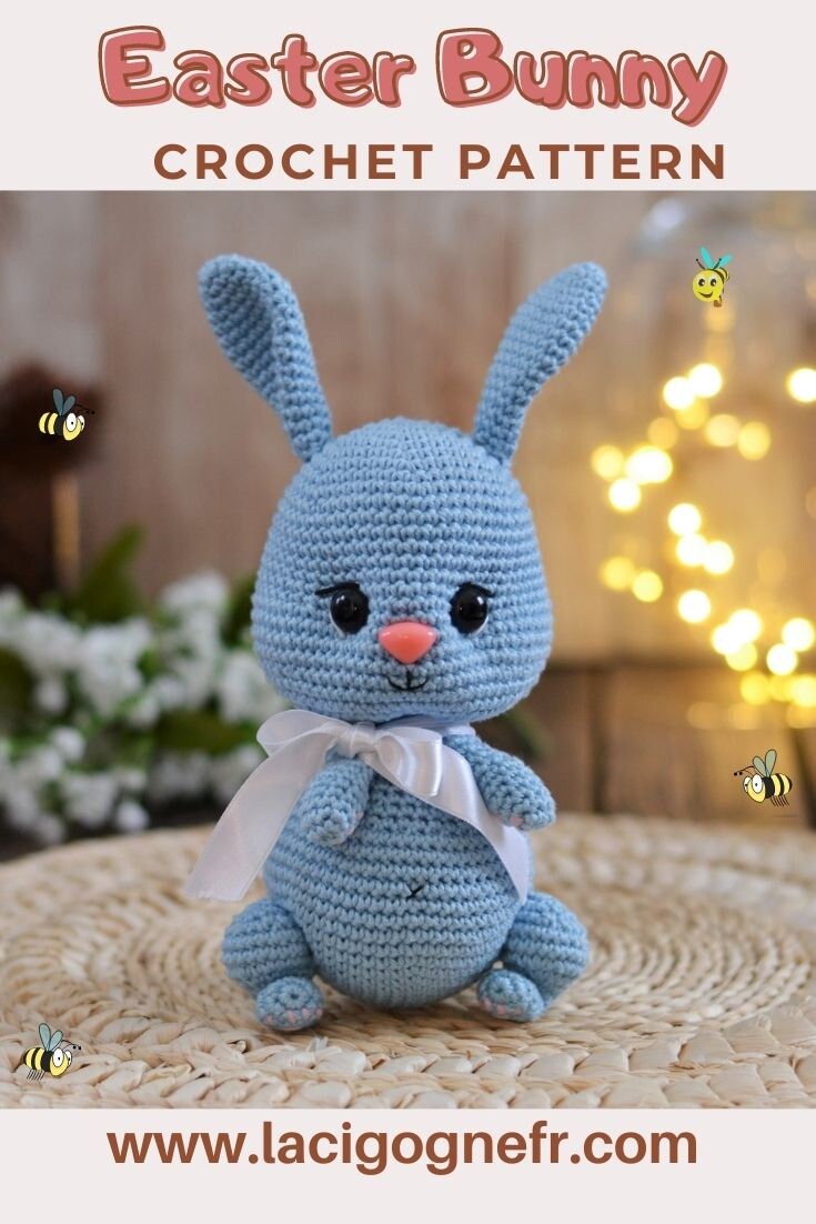 Lapin Patron Dun Amigurumi Au Crochet En Français Easter - Etsy Canada