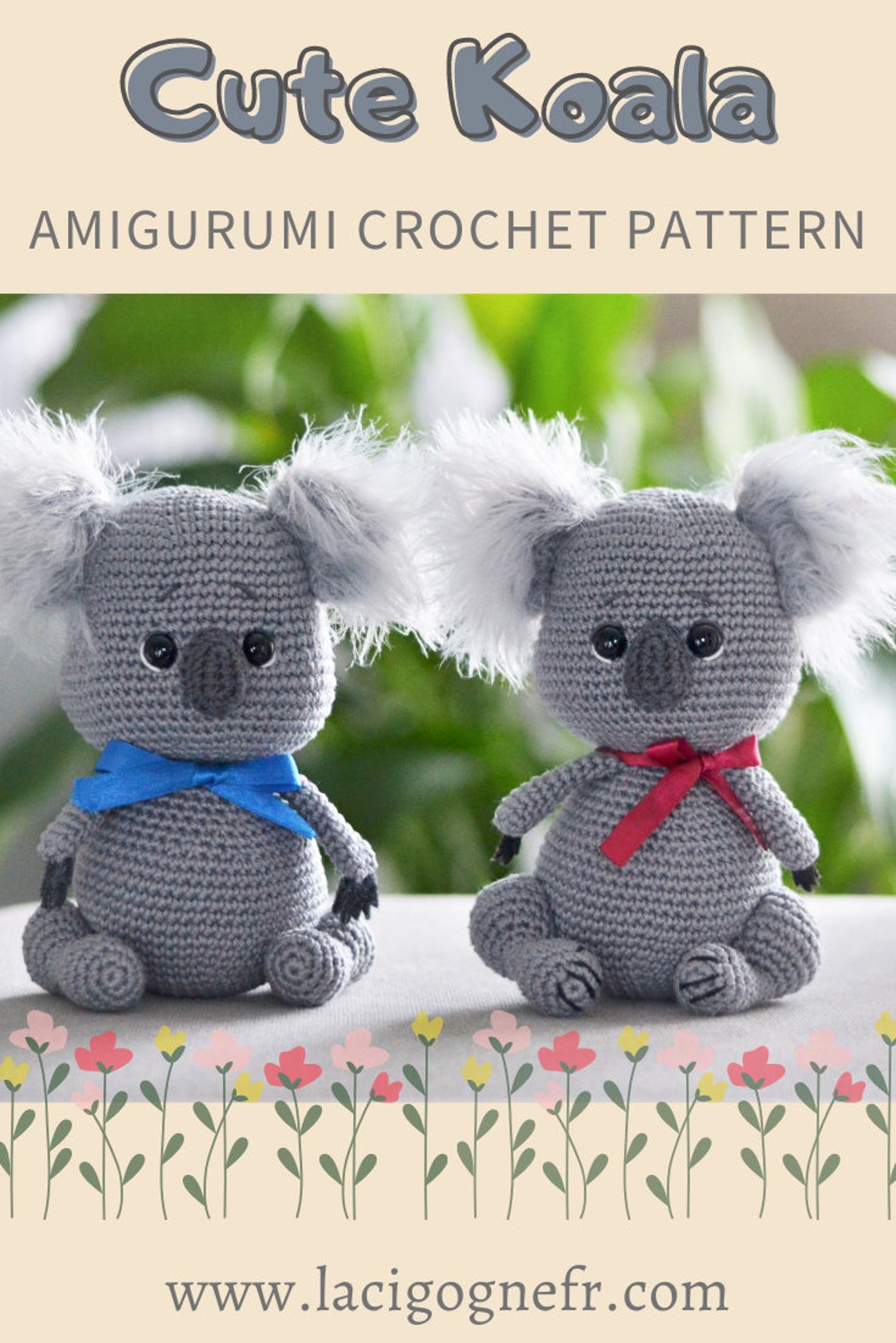 Koala Toy Crochet Pattern Amigurumi Koala Pattern | Etsy