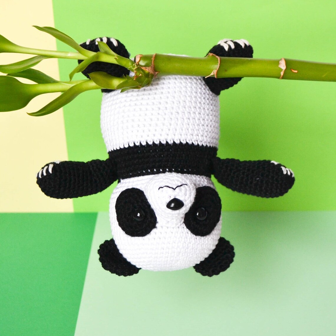Crochet TOY Amigurumi Panda Toy Crochet Cuddle-sized Panda - Etsy
