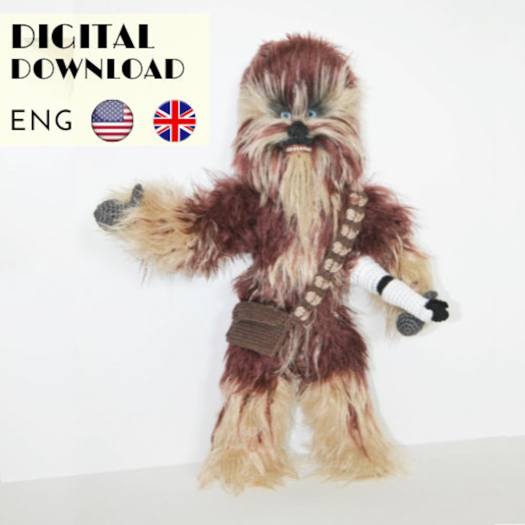 Galactic Bear Crochet Pattern Inspired by Chewbacca Character Amigurumi ...