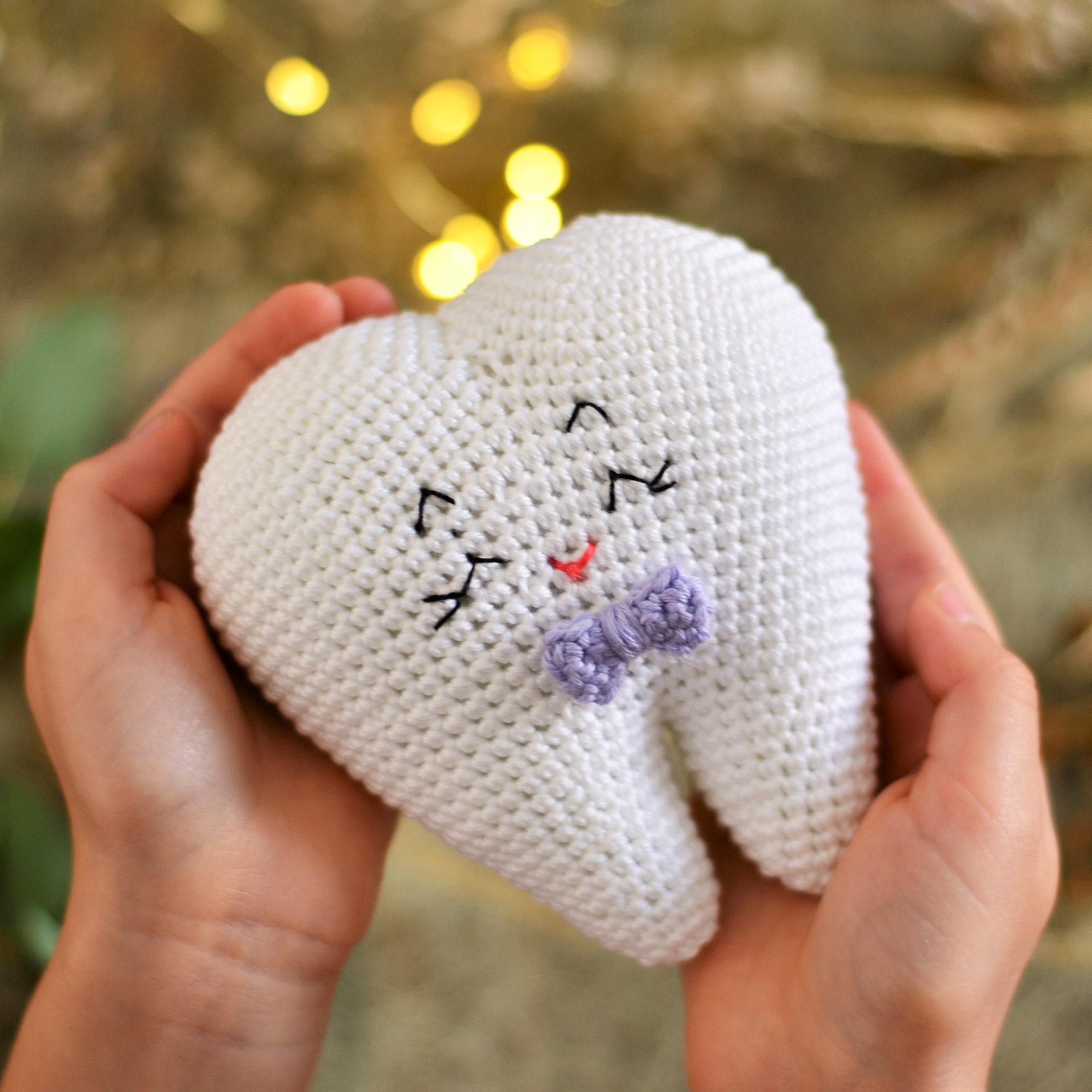 Timmy the Tooth Crochet Pattern Amigurumi Tooth Toy Baby - Etsy