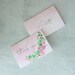 Editable Folding Thank You Card Template 4x6 Watercolor Florals Blush ...