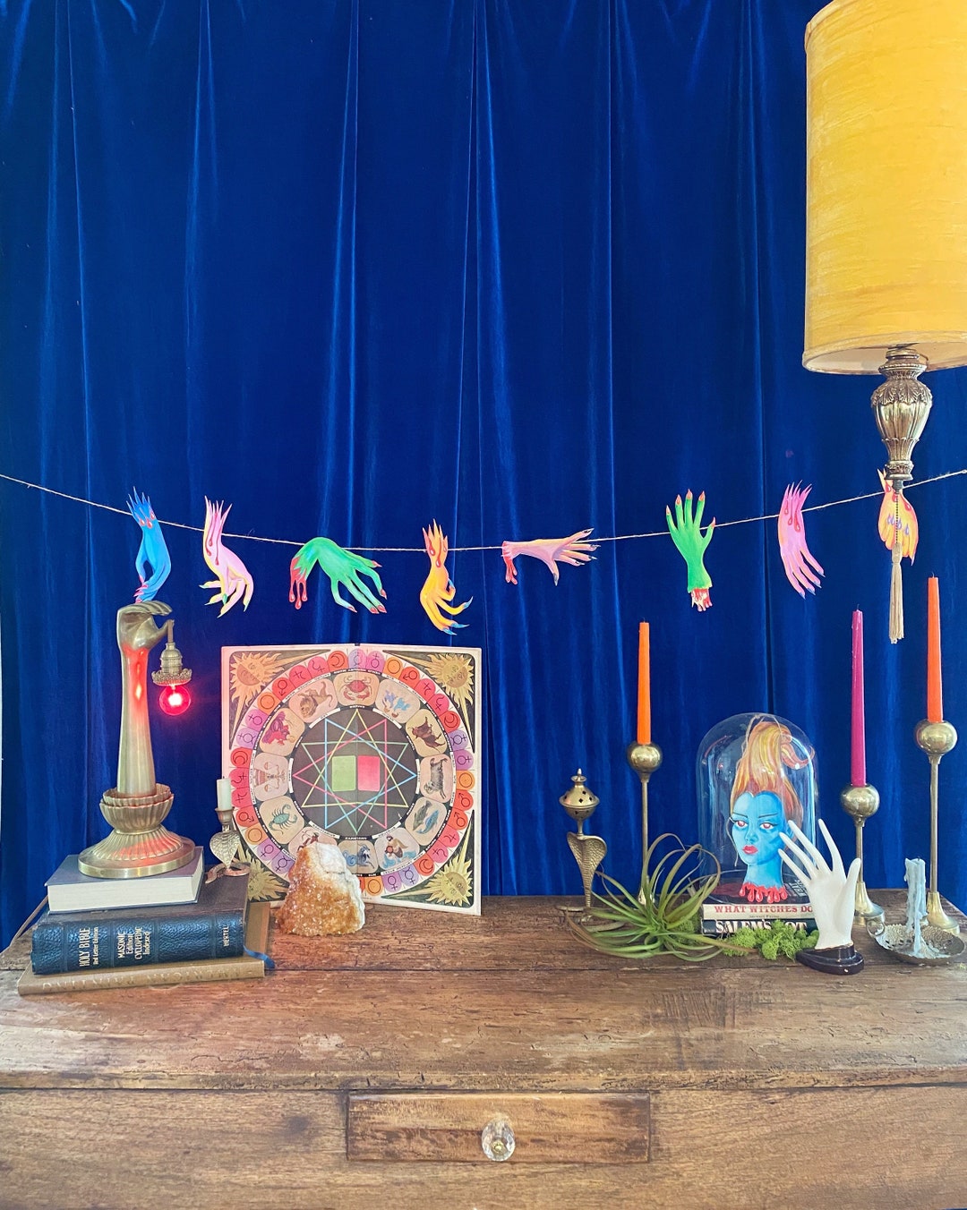 Halloween Printable Garland, Severed Hand Garland, Print at Home ...