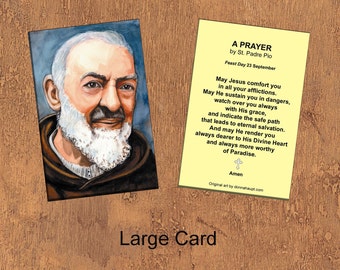 Printable Holy Card Saint Therese Lisieux Digital Holy Card Instant ...