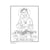 St. Rose of Lima Coloring Page Santa Rosa De Lima Coloring Page - Etsy