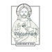 Jesus Coloring Page Sacred Heart of Jesus Coloring Page With FREE Jesus ...