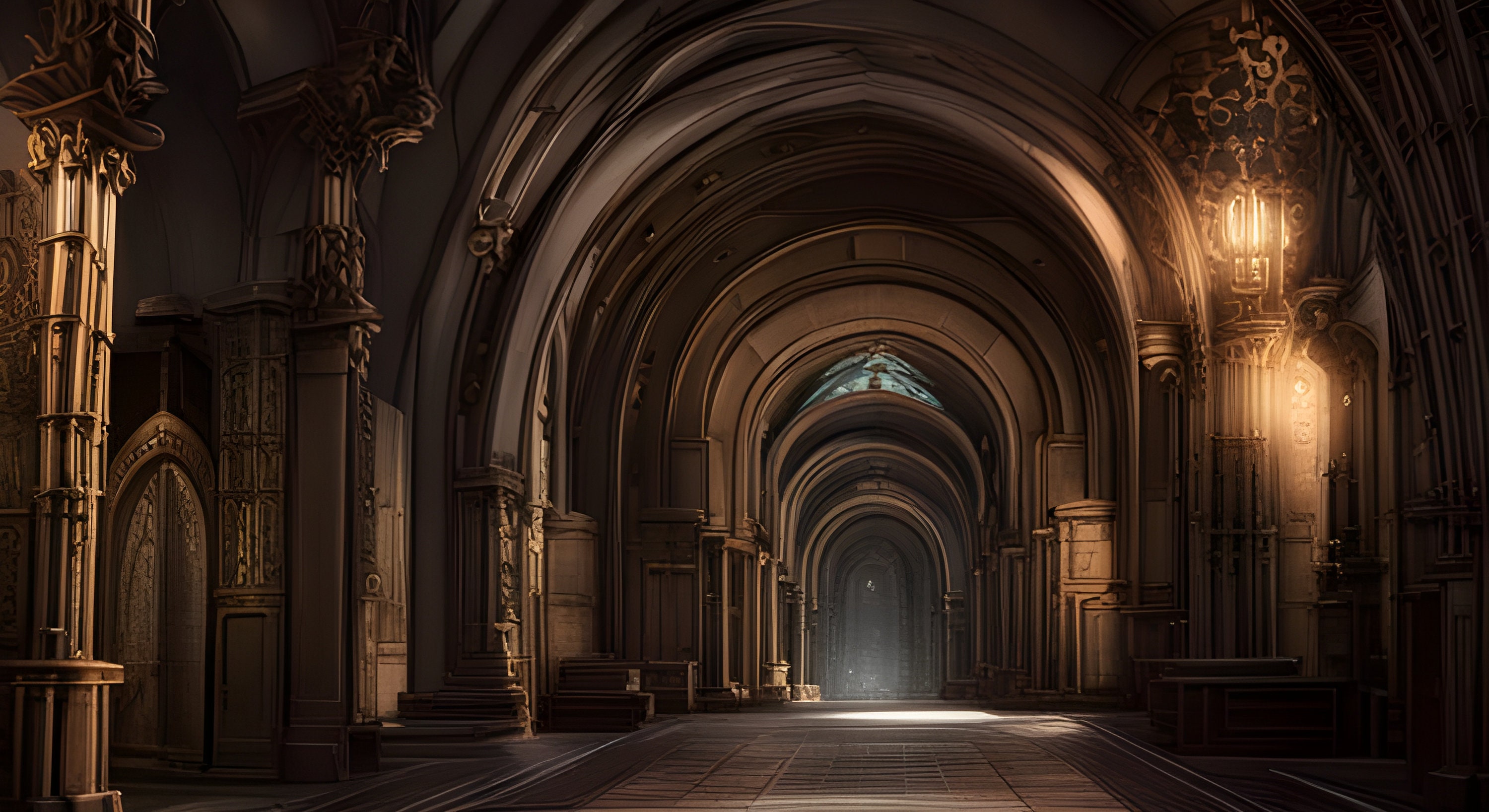 E.J. Gold - "crypt Backdrop 02" - Generative Content - Etsy