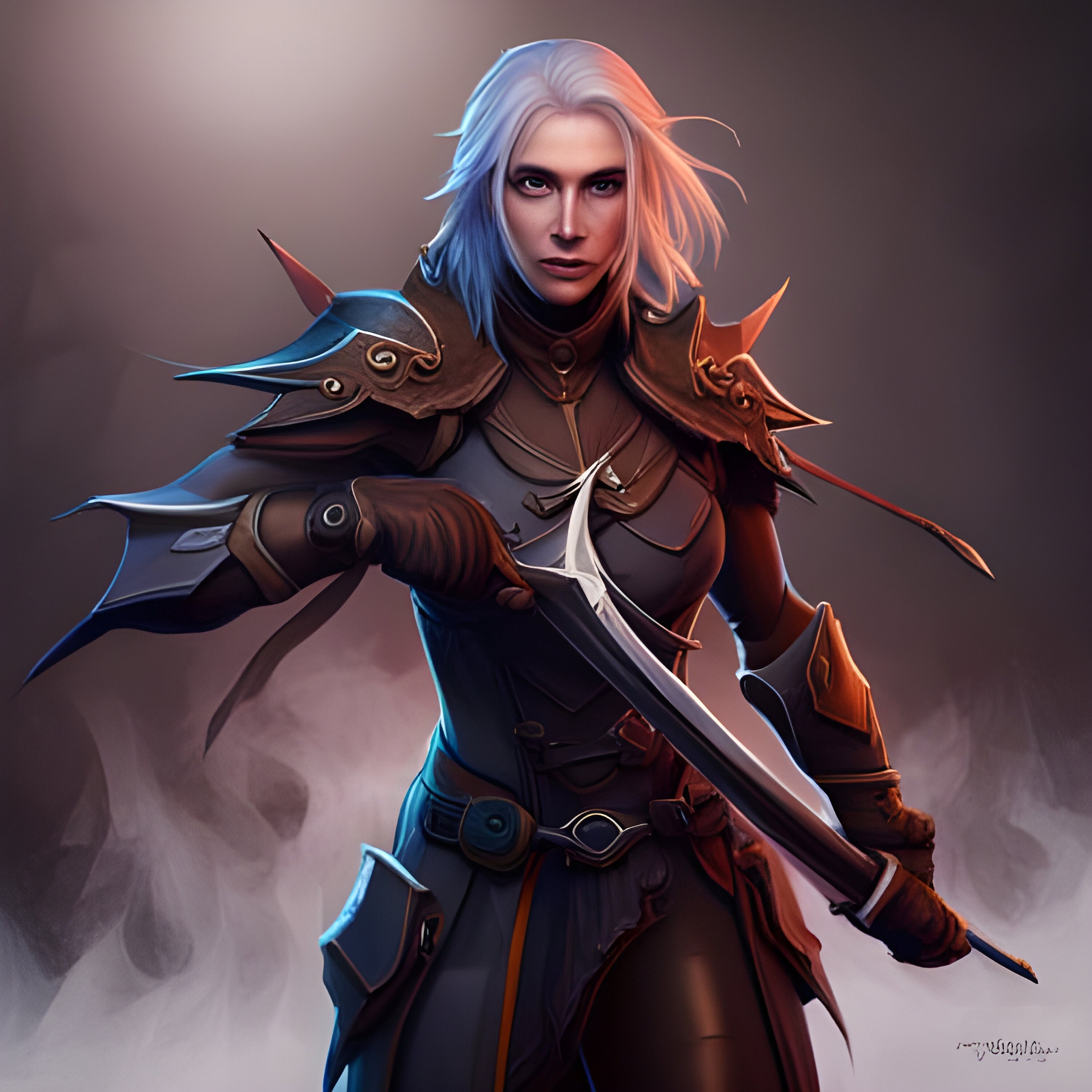 E.J. Gold "d&d Female Assassin" - Generative Content - Etsy