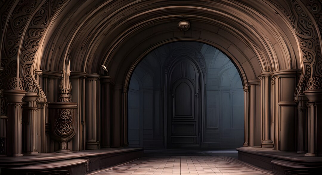 E.J. Gold - "crypt 06" Zoom Backdrop - Generative Content - Etsy