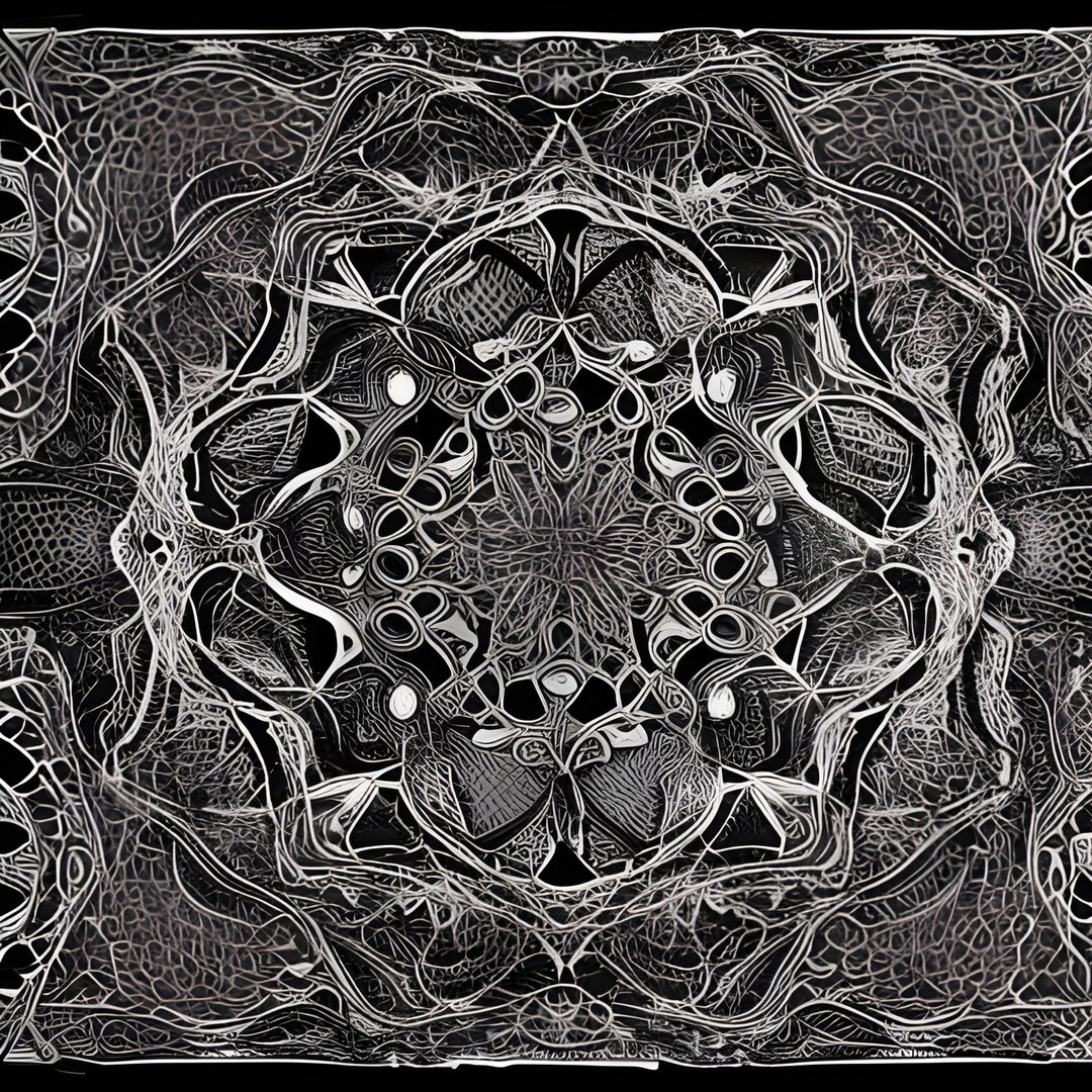 Intricate Lace Coloring Page 03 - Etsy