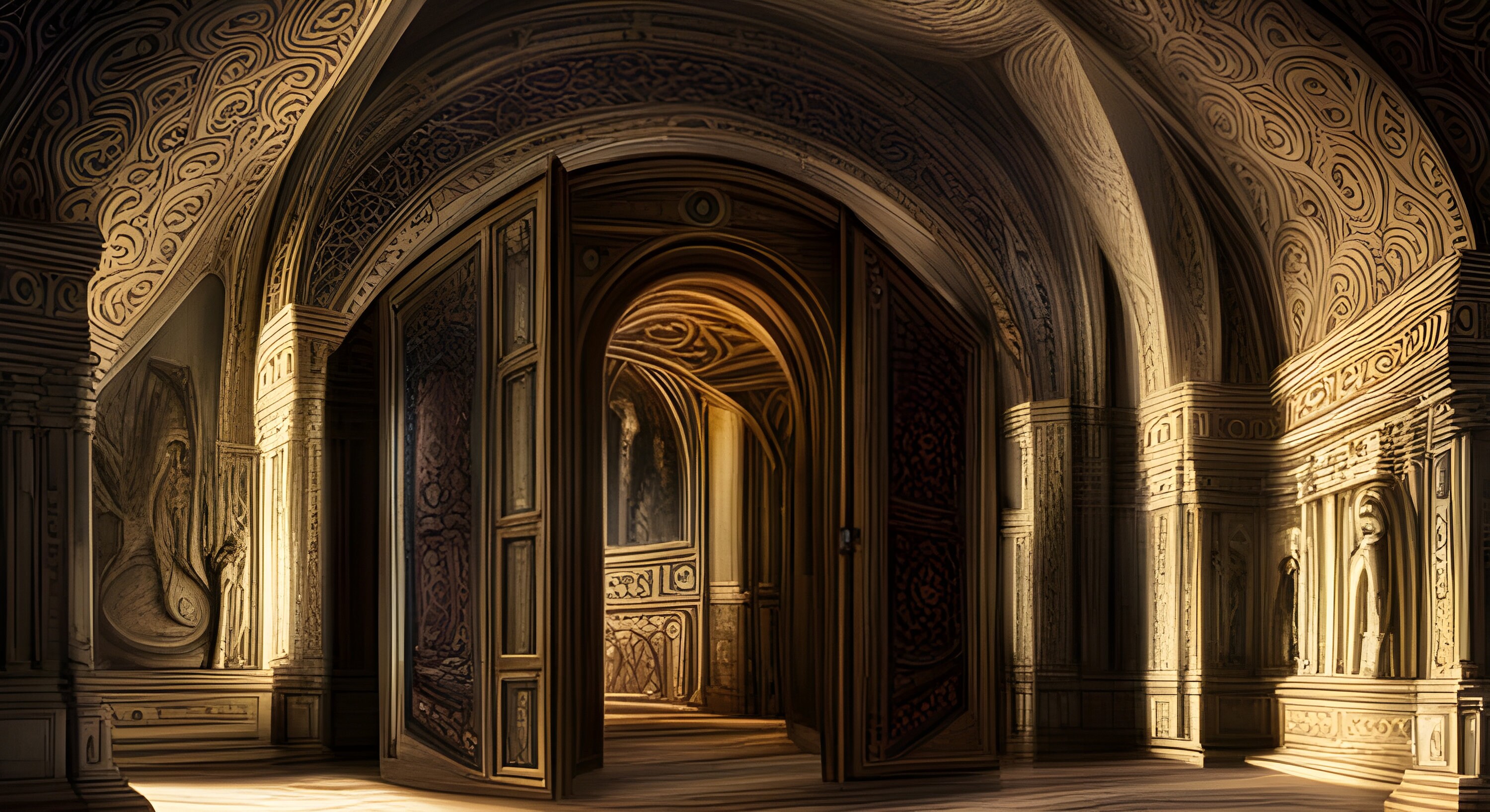 E.J. Gold - "crypt 15" Downloadable Zoom Backdrop -generative Content ...