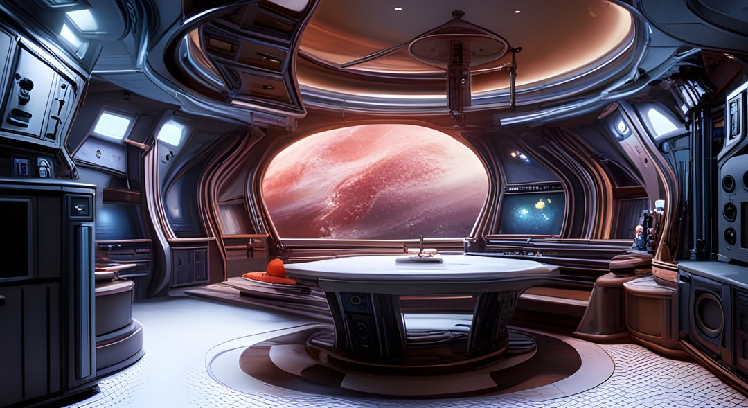 Space Colony 03 Backdrop - E.J. Gold Generative Content - Etsy