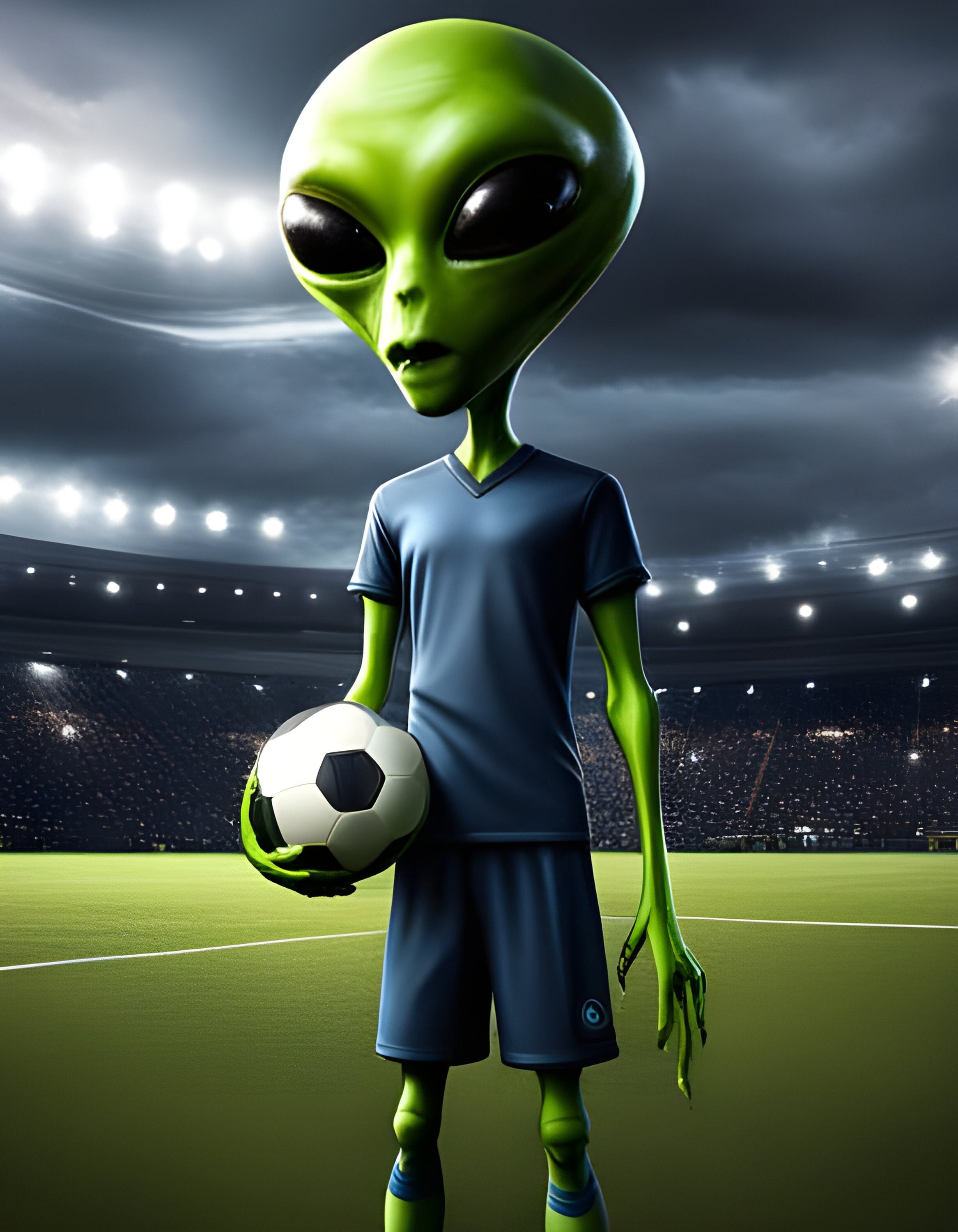 E.J. Gold "alien Sports League Soccer - Benji Ho Rookie Card ...