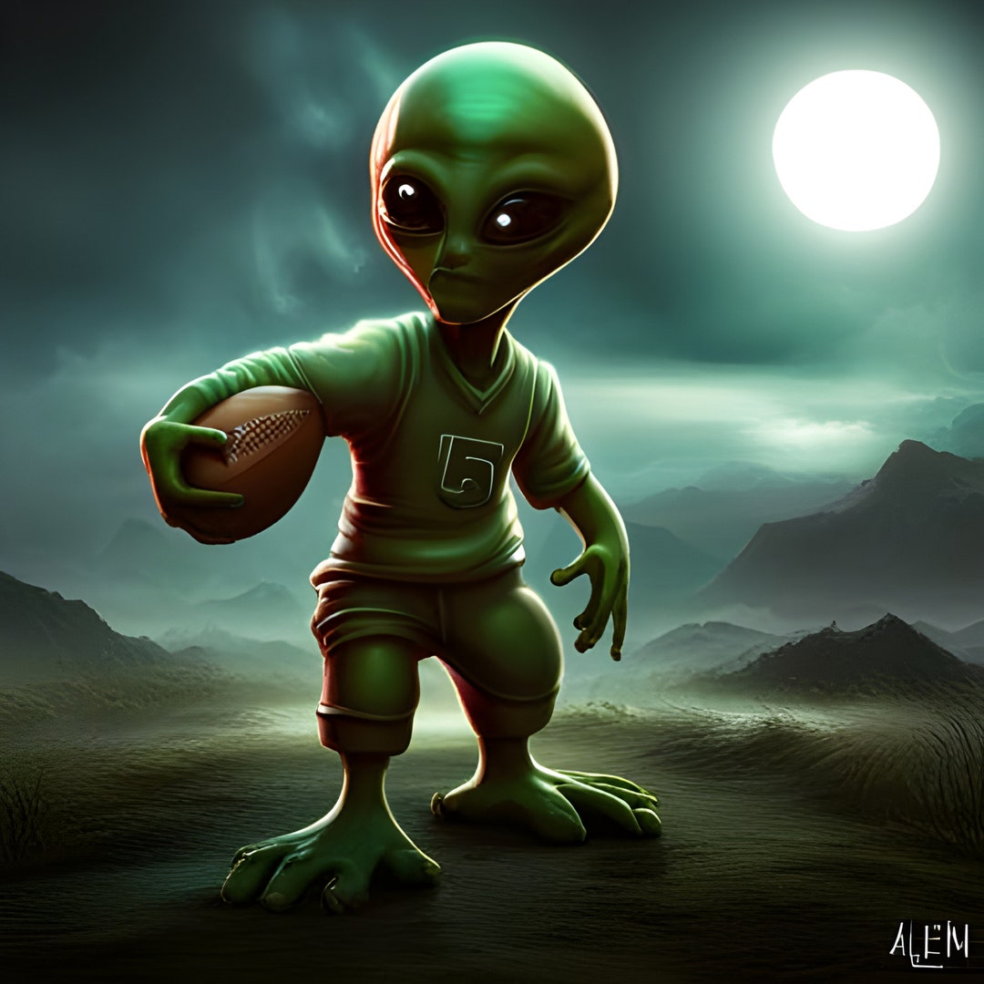 E.J. Gold "alien Sports League - Larz From Marz Rookie Card ...