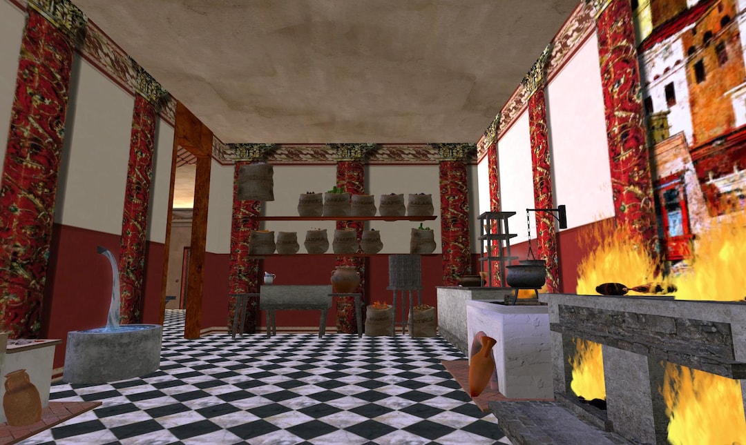 5 Roman Kitchen Backdrops - Etsy