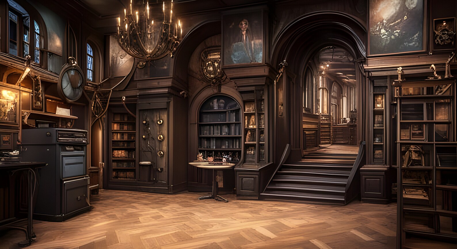 Alchemy Studio 03 E.J. Gold Backdrop Generative Content - Etsy