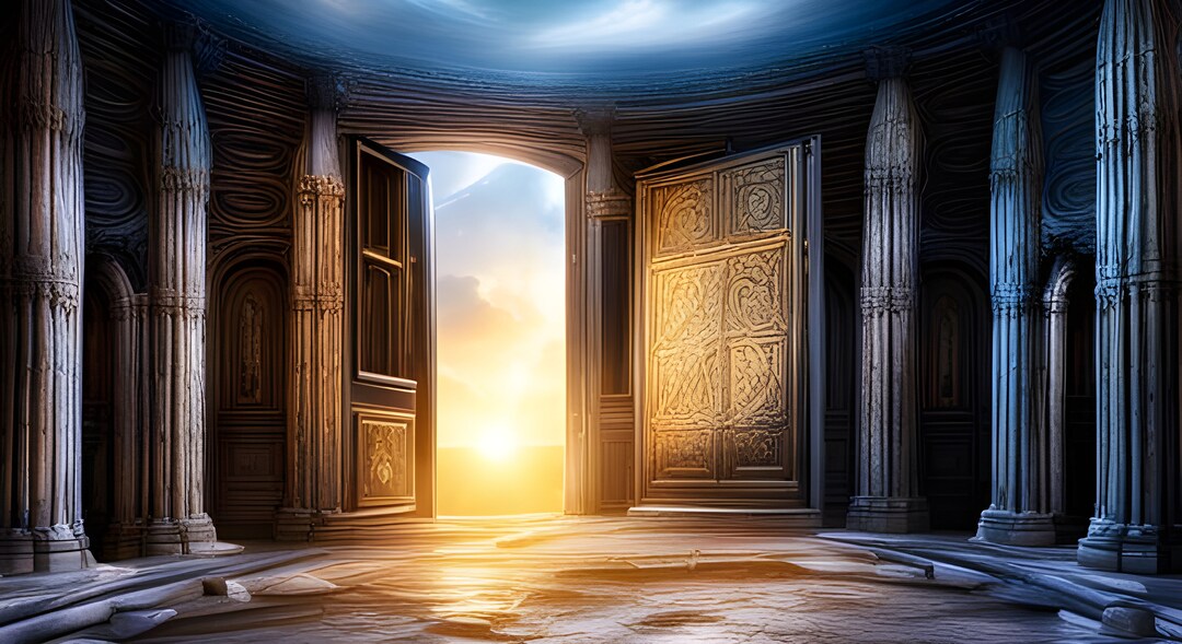 Crypt 14 Backdrop - E.J. Gold Generative Content - Etsy