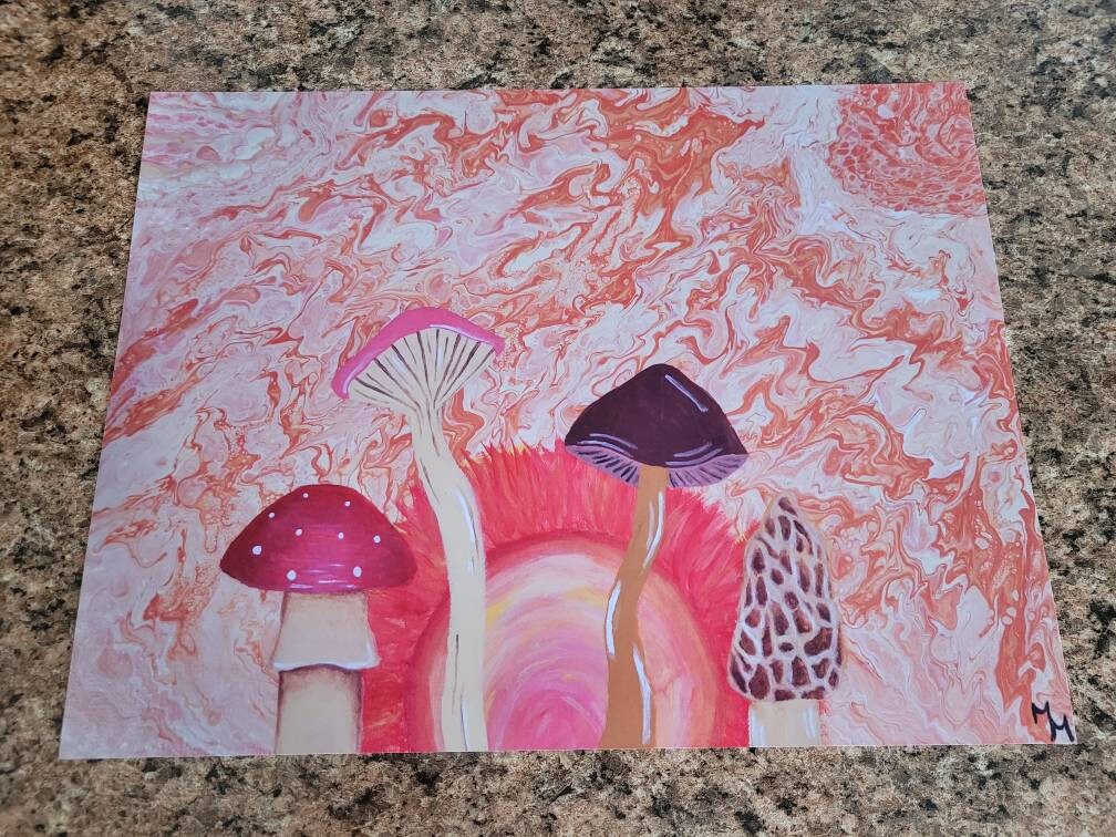 Mycelium Print - Etsy