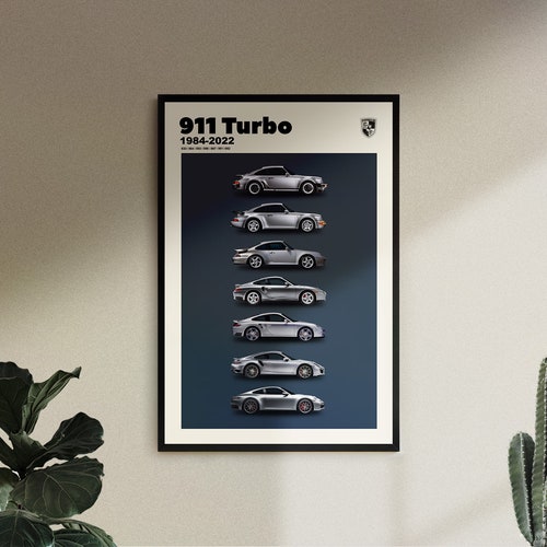 Porsche 911 Turbo Evolution Poster Digital Download - Etsy