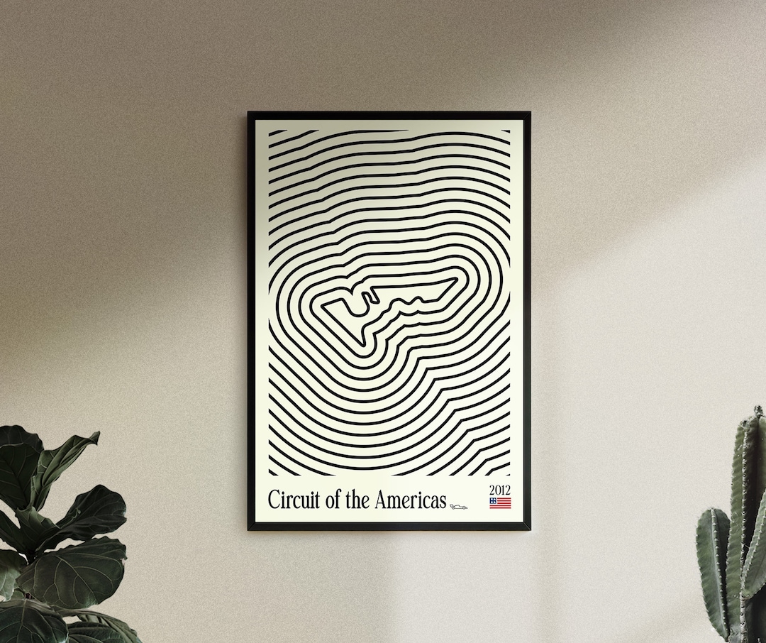 Bauhaus COTA Poster: Formula One, Car Enthusiast Art (digital Download ...
