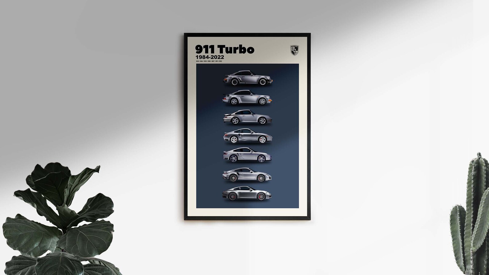 Porsche 911 Turbo Evolution Poster | Etsy