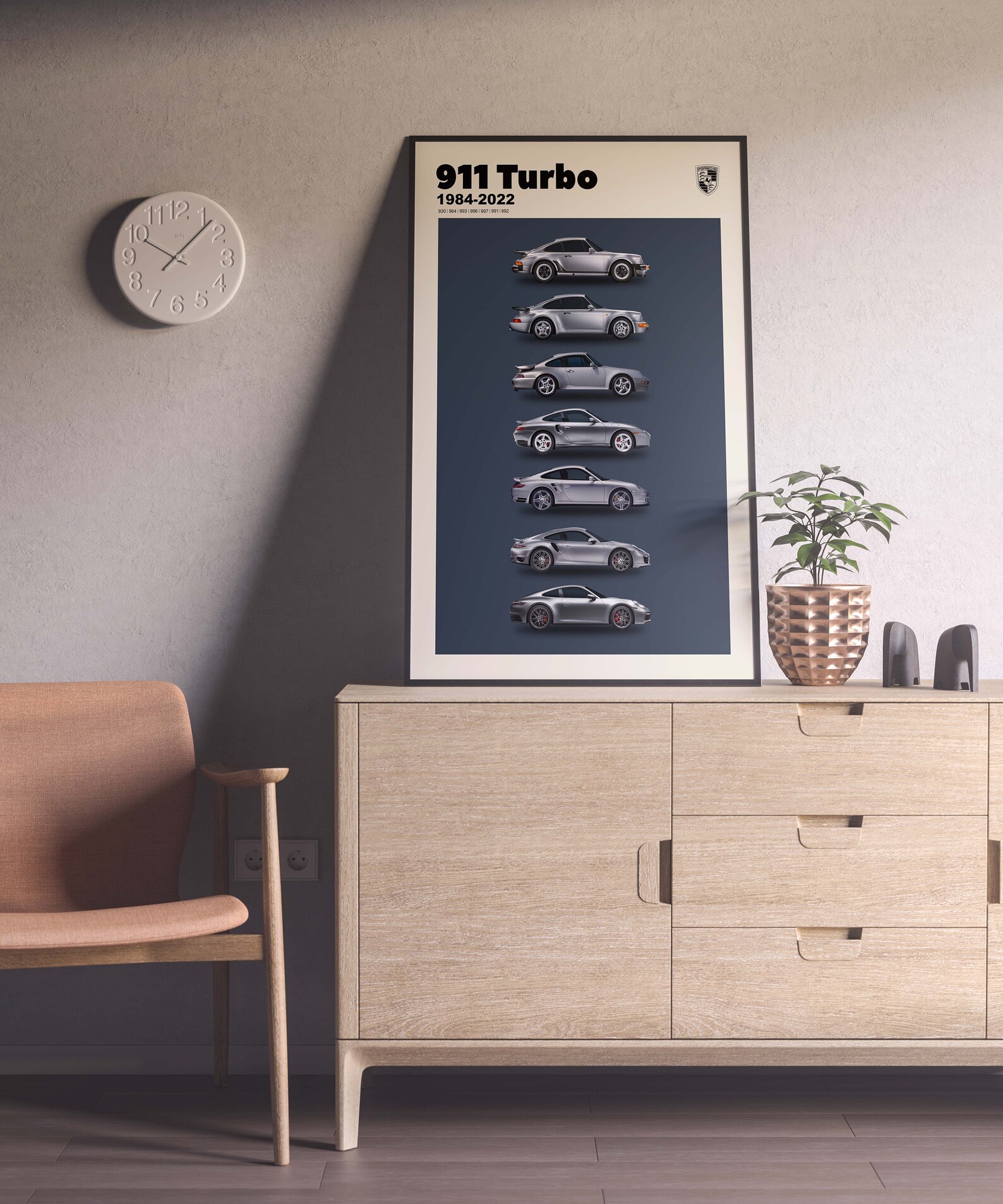 Porsche 911 Turbo Evolution Poster | Etsy